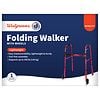 Walgreens Folding Walker with Wheels | Walgreens