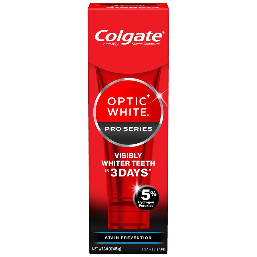 Colgate Optic White Pro Series Toothpaste with Stain Prevention ...