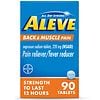 Aleve Back & Muscle Pain Reliever, Fever Reducer, Naproxen Sodium ...