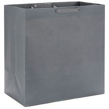 Hallmark Extra-Deep Gift Bag Gray | Walgreens
