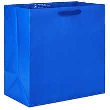 Hallmark Extra-Deep Gift Bag Royal Blue | Walgreens