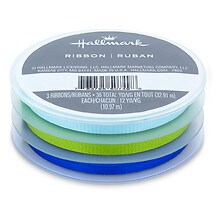 Hallmark Curly Ribbon 3-Pack, Blue/Aqua/Green | Walgreens