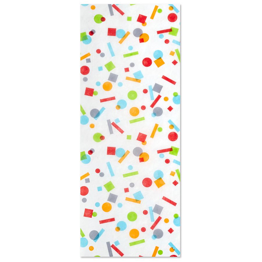 Hallmark Tissue Paper, Multicolor Confetti | Walgreens