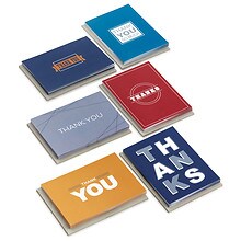 Hallmark Assorted Thank You Cards, Bold Type for Business, Graduation ...