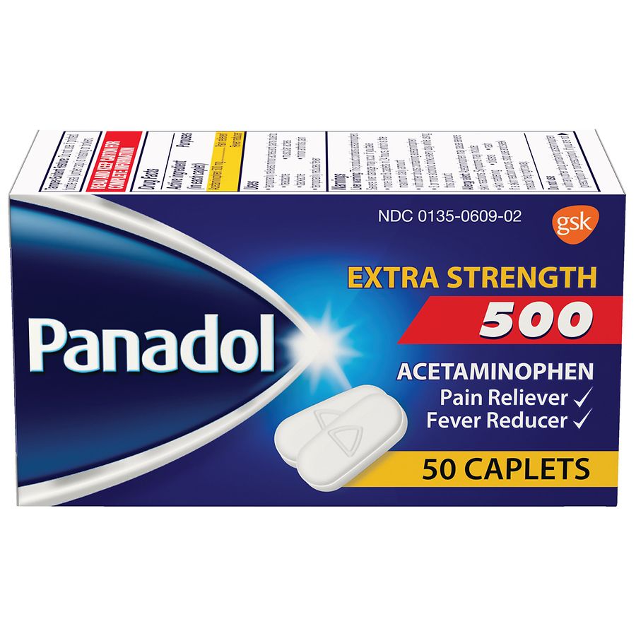 Panadol 500mg Caplets | Walgreens