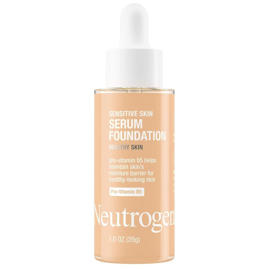 Neutrogena Sensitive Skin Serum Foundation, Light/Medium 02 | Walgreens
