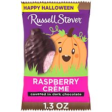 Russell Stover Halloween Pumpkin Raspberry Creme Covered in Dark ...