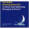Aleve PM Pain Relief and Nighttime Sleep Aid Naproxen Sodium Caplets ...