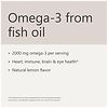 Walgreens Omega-3 From Fish Oil 2000 mg Softgels (120 days) Natural ...