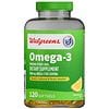 Walgreens Omega-3 from Fish Oil Softgels (120 days) Natural Lemon ...
