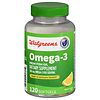 Walgreens Omega-3 From Fish Oil 500 mg Softgels (120 days) Natural ...