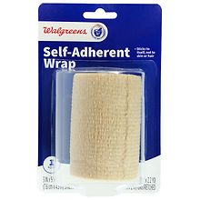 Walgreens Self-Adherent Wrap Tan, Tan | Walgreens