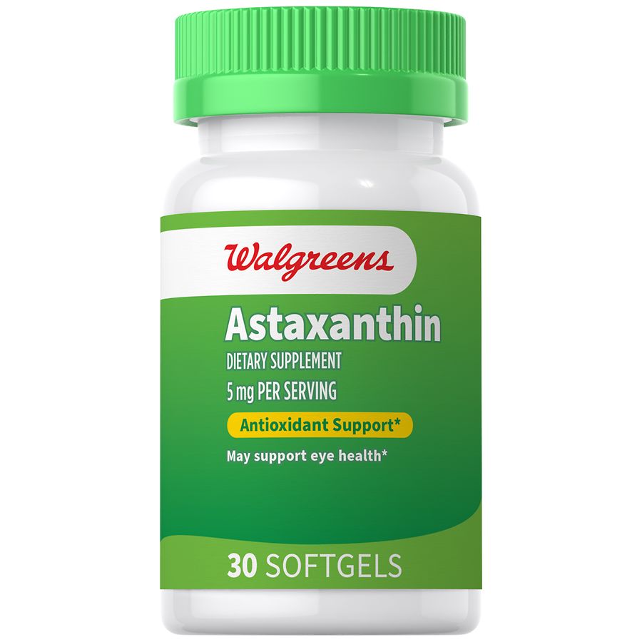 Walgreens Astaxanthin 5 mg Softgels | Walgreens