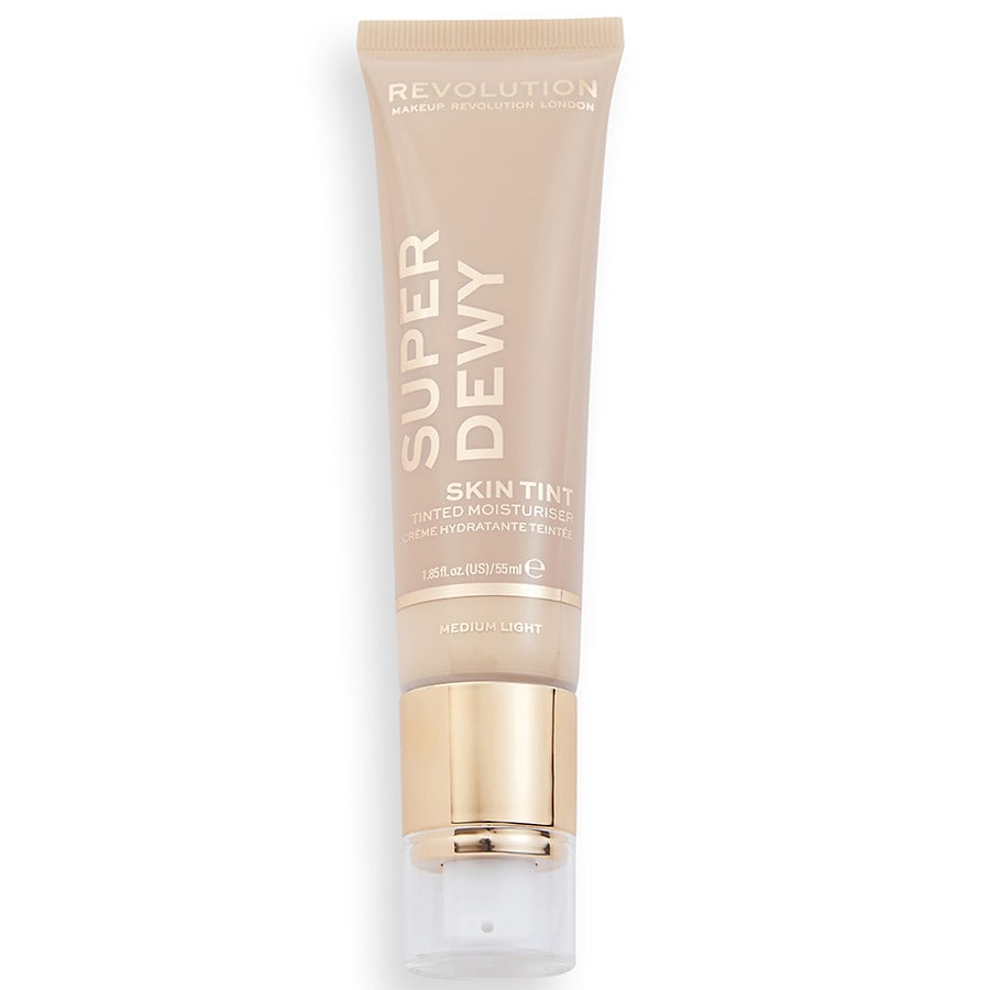 Makeup Revolution Super Dewy Tinted Moisturizer, Medium Light | Walgreens