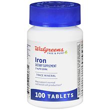 Walgreens Free & Pure Iron 27 mg Tablets (100 days) | Walgreens