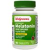 Walgreens Quick Dissolve Melatonin 10 mg Tablets (90 days) Natural ...