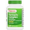 Walgreens Enhanced Absorption Turmeric Complex with BioPerine Capsules ...