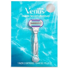 Gillette Venus Deluxe Smooth Platinum, Holiday Gift Pack | Walgreens