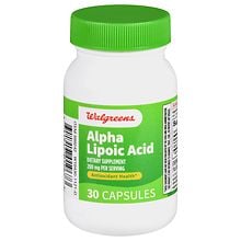 Walgreens Alpha Lipoic Acid 200 mg Capsules | Walgreens
