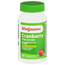 Walgreens Cranberry 500 mg Tablets (60 days) | Walgreens