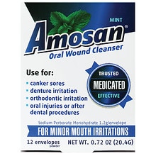 Amosan Oral Wound Cleanser | Walgreens