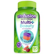 Vitafusion Bi-Layer Multi + Beauty Gummy Vitamins | Walgreens