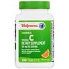 Walgreens Chewable Vitamin C 500 mg Tablets (100 days) Natural Orange ...