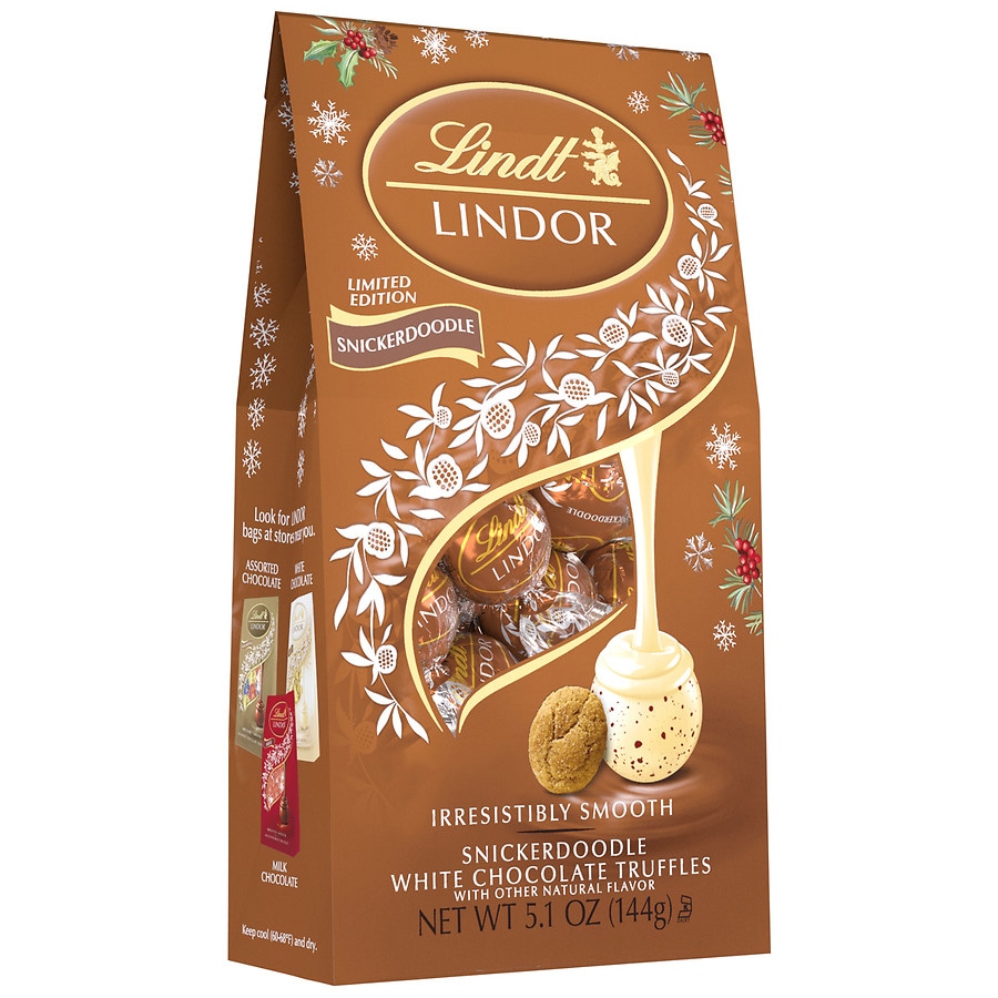 Lindt Lindor Snickerdoodle Truffles Bag | Walgreens