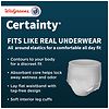 Walgreens Certainty Adult Incontinence Underwear for Men, Maximum XL ...
