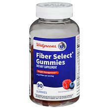 Walgreens Fiber Select Gummies Natural Mixed Berry | Walgreens