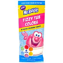 Mr. Bubble Fizzy Tub Colors | Walgreens