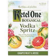 Ketel One Botanical Vodka Spritz, Grapefruit & Rose | Walgreens