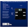 Walgreens Digital Glass Scale With Body Analysis Features, Black ...