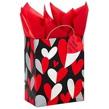 Medium Valentine's Day Gift Bag with Red Tissue Paper | Walgreens