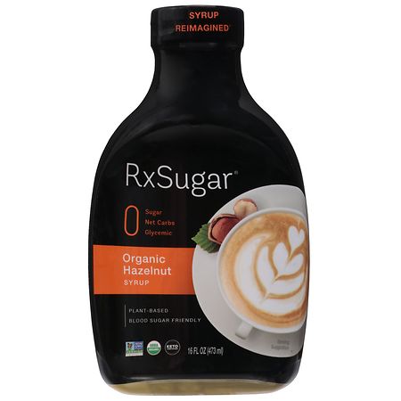 UPC 850009173140 - RxSugar Organic Hazelnut Syrup 16 fl oz Allulose ...
