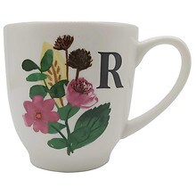 Modern Expressions Floral Monogram Mug R | Walgreens