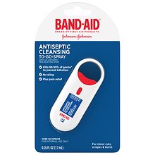 Band Aid Brand First Aid Antiseptic Cleansing To-Go-Spray | Walgreens