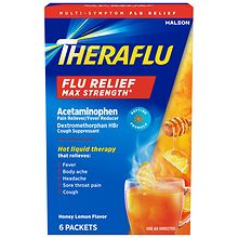 TheraFlu Max Strength Flu Relief Honey Lemon | Walgreens