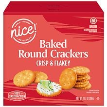 Nice! Baked Round Crackers | Walgreens