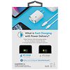 Just Wireless Home Charger 20W USB-C Cable 6 ft White | Walgreens