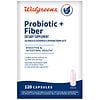 Walgreens Probiotic + Fiber Capsules | Walgreens
