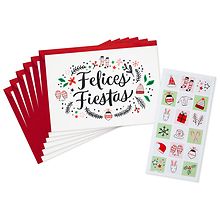 Hallmark Vida Spanish Christmas Cards Pack, Felices Fiestas | Walgreens