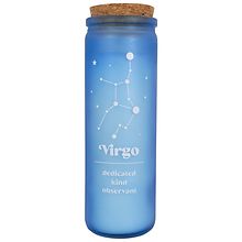 Modern Expressions Frosted Candle With Cork Lid, Virgo Zodiac | Walgreens