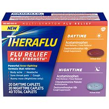 TheraFlu Max Strength Daytime and Nighttime Flu Medicine | Walgreens