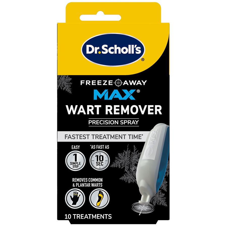 Dr. Scholl's Freeze Away Max Wart Remover Precision Spray | Walgreens