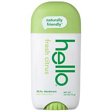 Hello Deodorant with Shea Butter Fresh Citrus, 2.6 oz | Walgreens