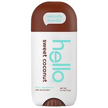 Hello Deodorant with Shea Butter Coconut, 2.6 oz | Walgreens
