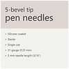 Walgreens 5-Bevel Tip Pen Needles | Walgreens