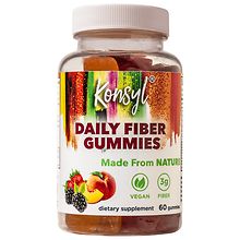 Konsyl Daily Fiber Gummies Berries and Peach | Walgreens