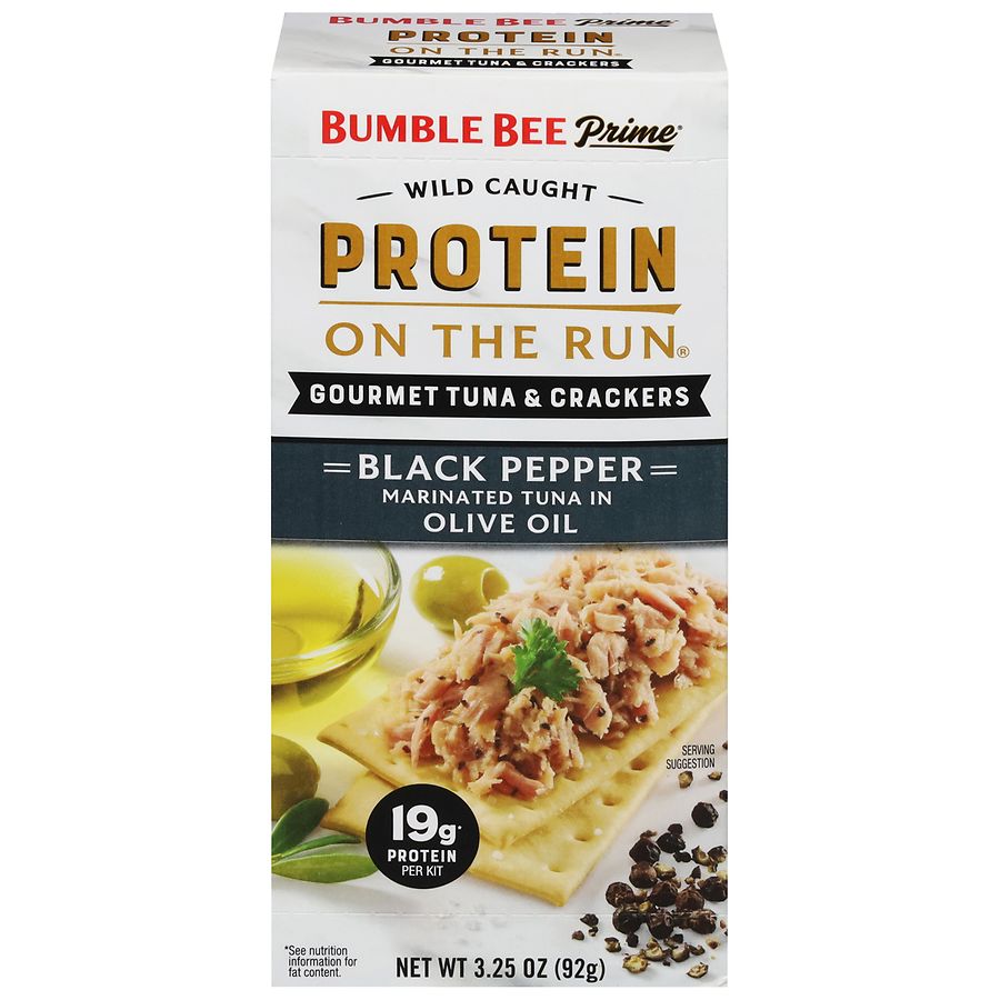 Bumble Bee Protein On The Run Black Pepper | Walgreens